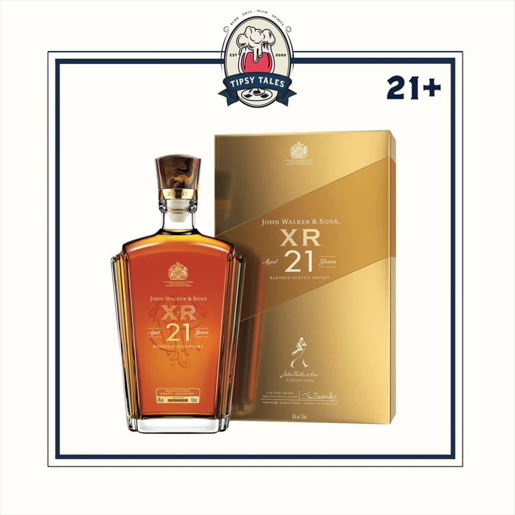Jual Johnnie Walker XR 21 Blended Whisky 750ml | Shopee Indonesia