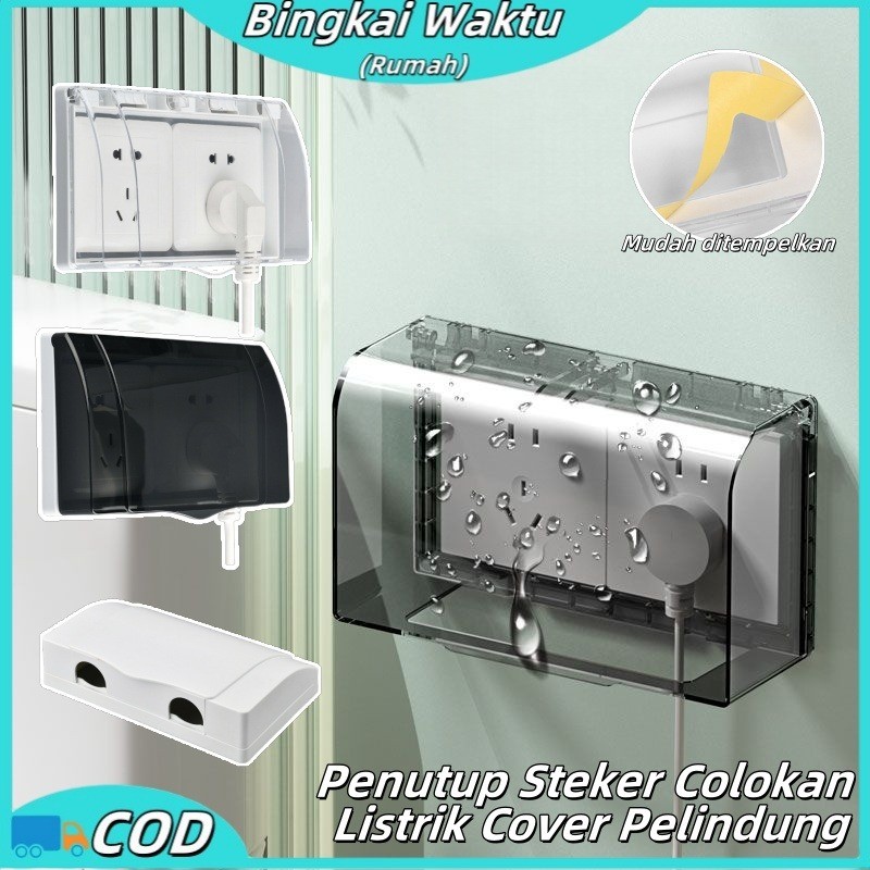 Jual Penutup Steker Colokan Listrik Cover Pelindung / Type 86 Tahan Air ...