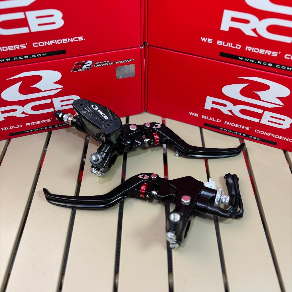 Jual Master Rem RCB e2+ E2 Plus Kotak Brake Pump dan Handle Kiri Rem ...