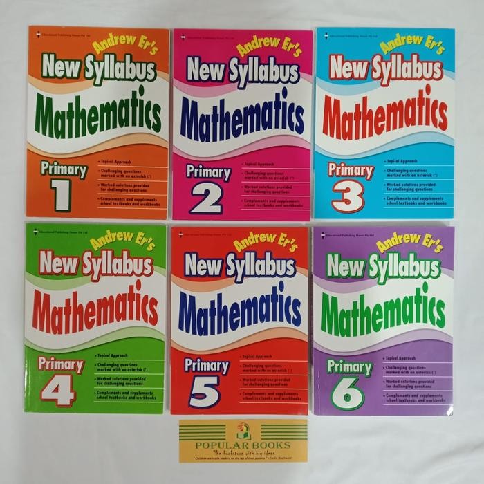 Jual Andrew Er's New Syllabus Mathematics - Primary 1 | Shopee Indonesia