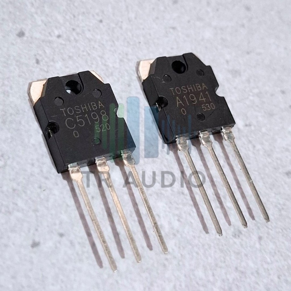Jual 1 Set Transistor C5198 + A1941 – Toshiba Original Untuk Amplifier ...