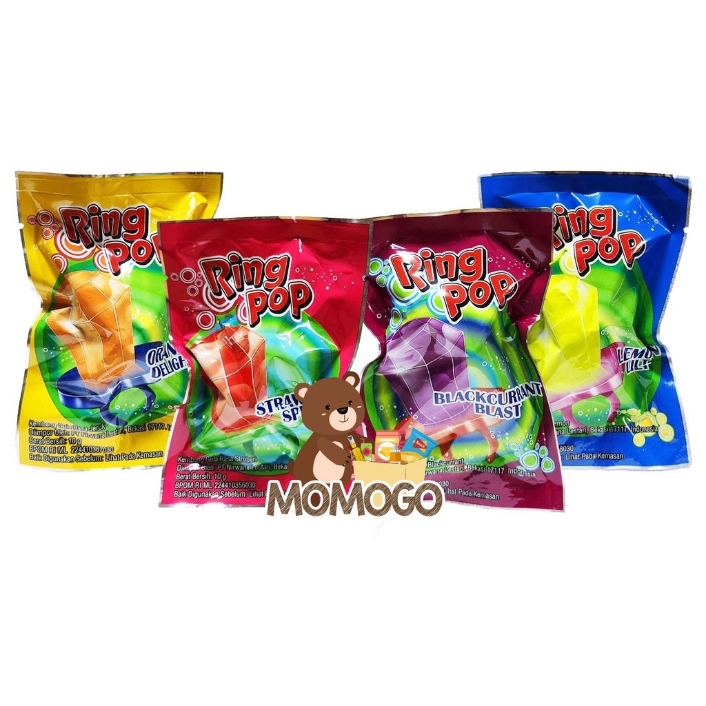 Jual RING POP CANDY ALL VARIANT 10GR | Shopee Indonesia