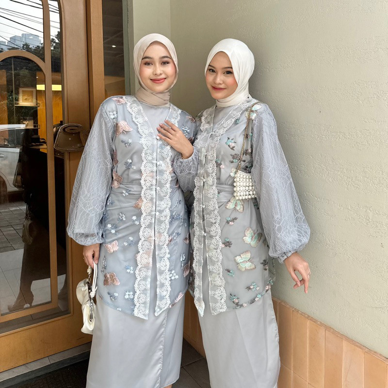 Jual Dezhaf - Qamila Outer / Kebaya outer / Kebaya modern (COD ...