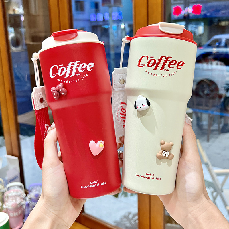 Jual Tumbler Coffee Botol Minum SUS304 Minum High Quality Leakproof ...