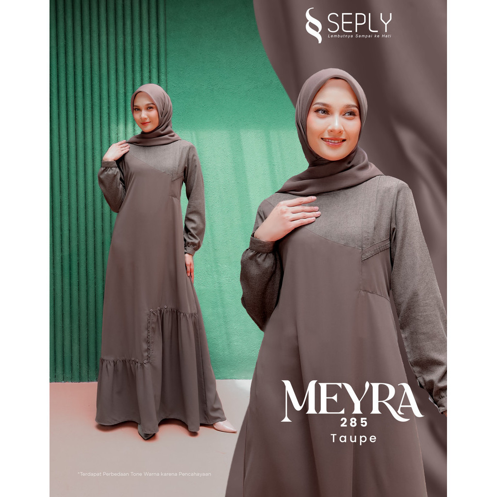 Jual Original Gamis Dewasa Terbaru Meyra 285 by Ethica Seply | Shopee ...
