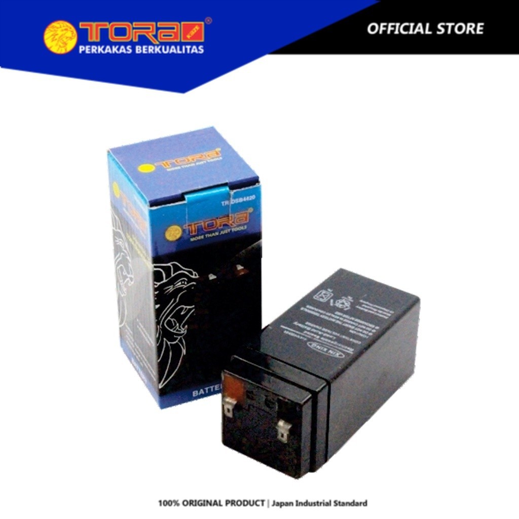 Jual TORA Baterai Timbangan Digital 30, 100, 150, 300 Kg 4V 4AH - Batre ...