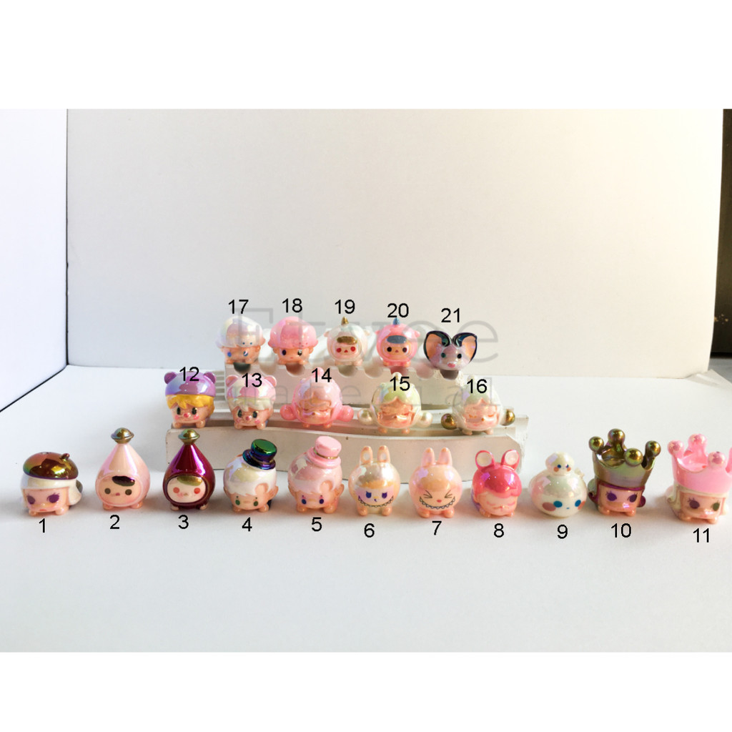 Jual Mote manik UV bead 3D popmart dimoo pucky labubu zimomo molly ...