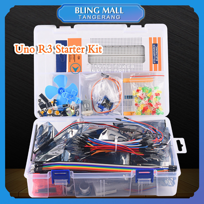 Jual Paket Arduino UNO R3 Kit / Arduino UNO Paket Lengkap Pemula / Arduino Starter Kit Lengkap ...