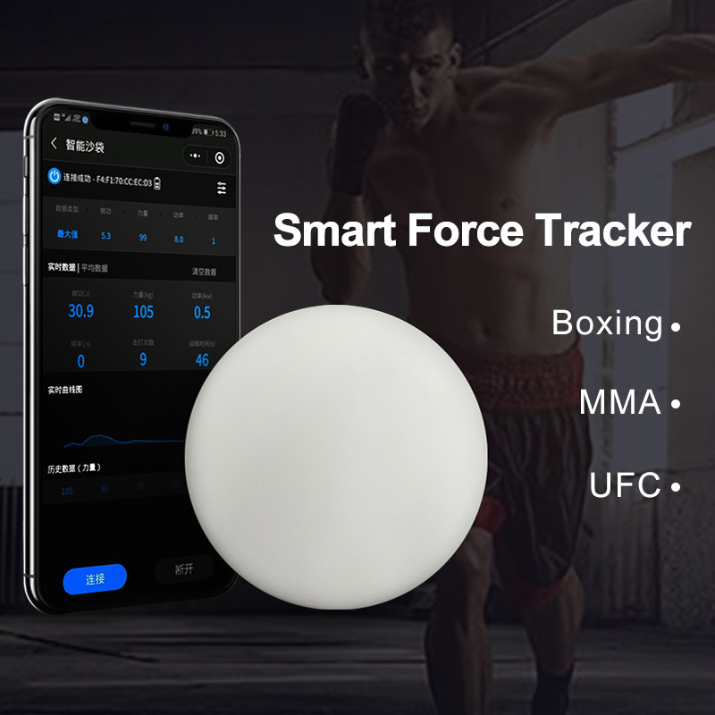 Jual [queling] smart force tracker punching bag power meter speed test ...