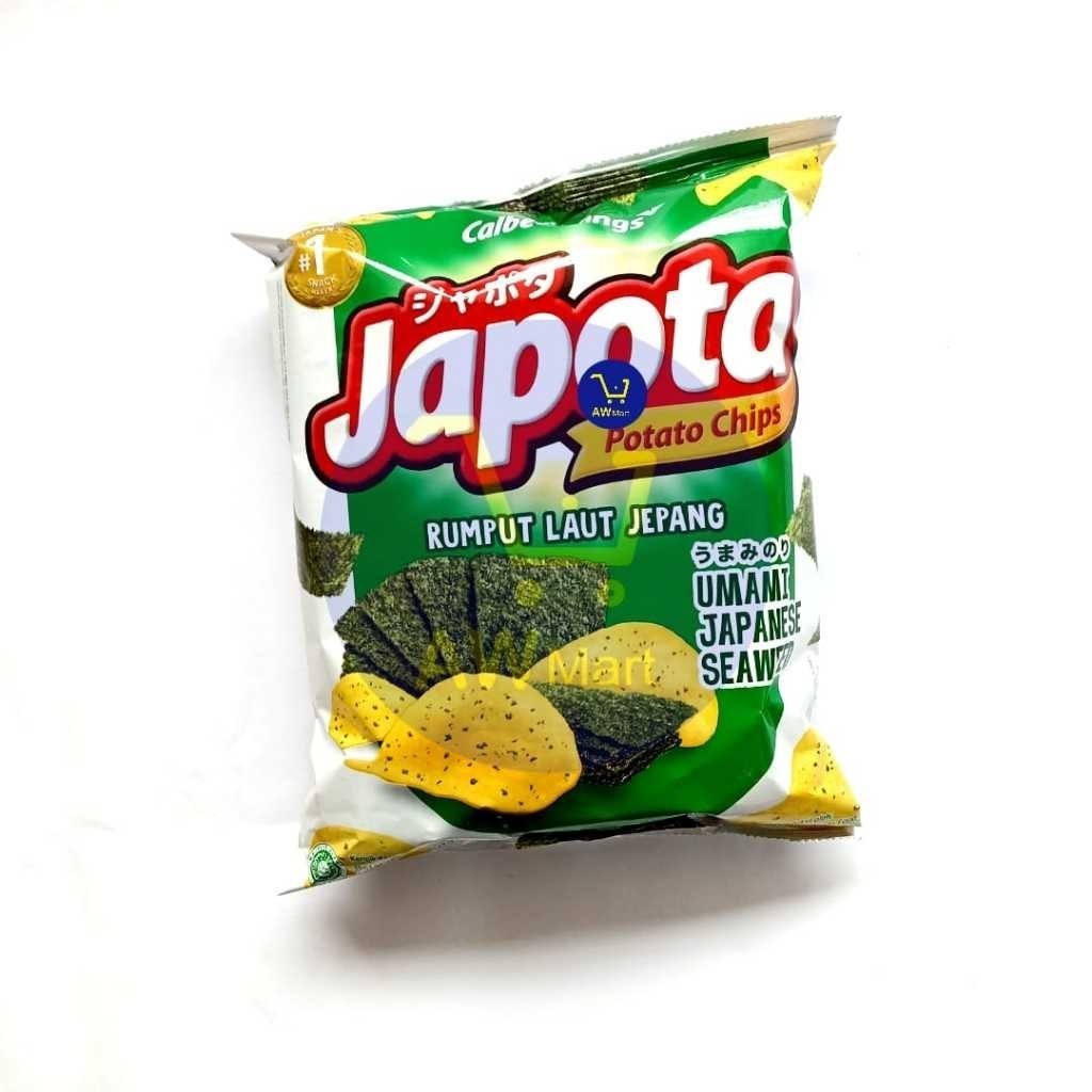 Jual JAPOTA POTATO CHIPS 68 GRAM RUMPUT LAUT DAN MADU MENTEGA - CHIKI ...