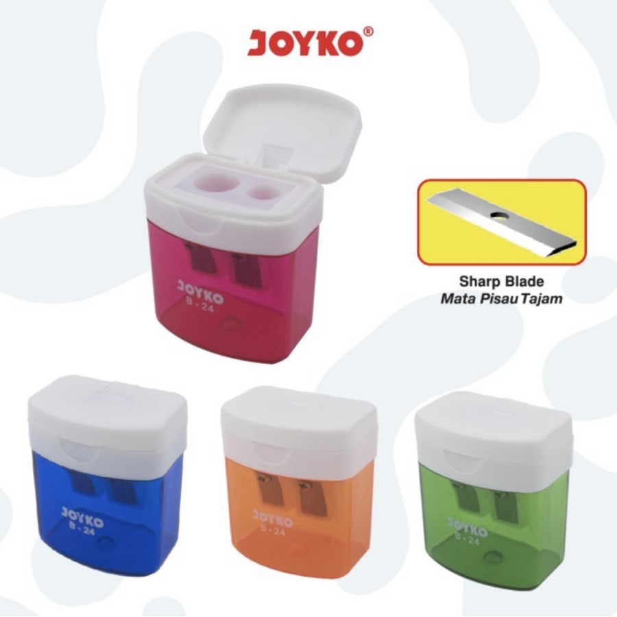 Jual Serutan Joyko B24 Sharpener B-24 Rautan Pensil Pcs | Shopee Indonesia