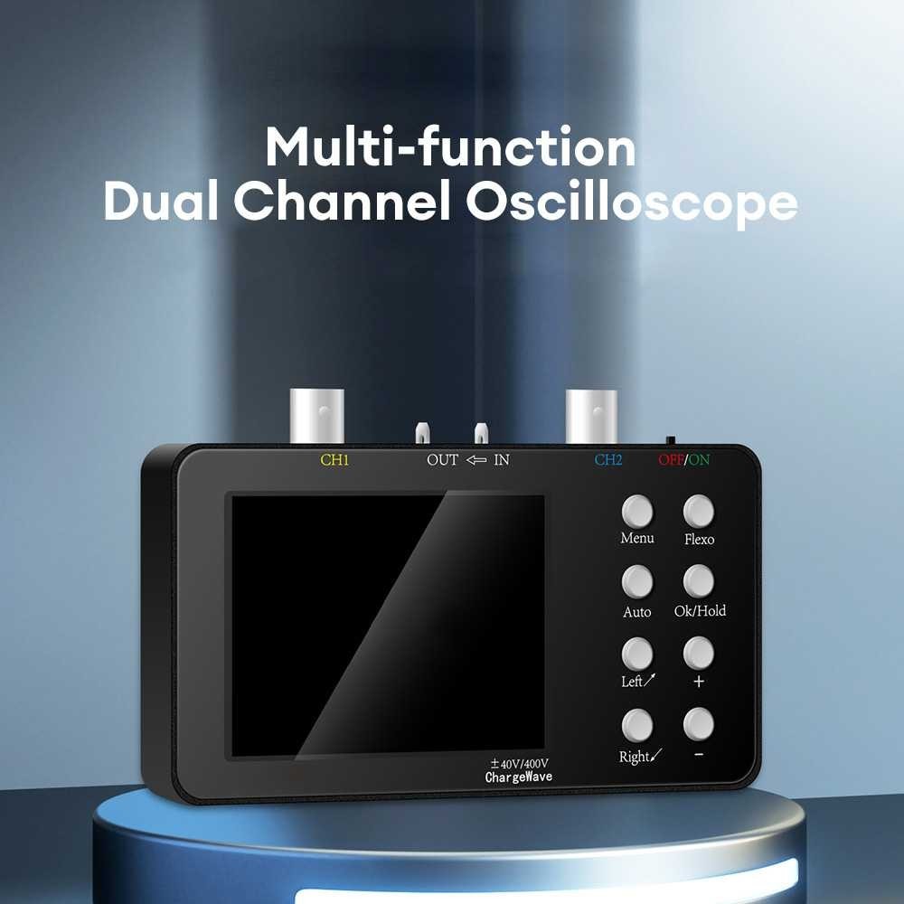 Jual ENGINEER Oscilloscope Digital Dual Channel Lissajous Mode 3.2 Inch ...