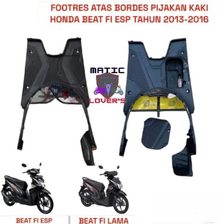 Jual step floor bordes pijakan kaki atas beat fi lama th 2012 stater kasar atau beat fi esp th ...
