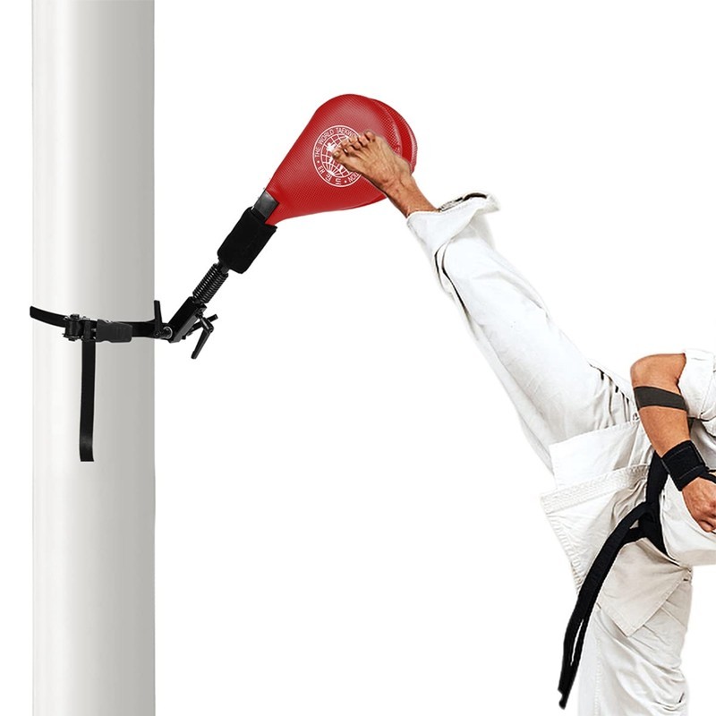 Jual Taekwondo Kick Target Muay Thai Foot Sponge Practise Pads Leather ...