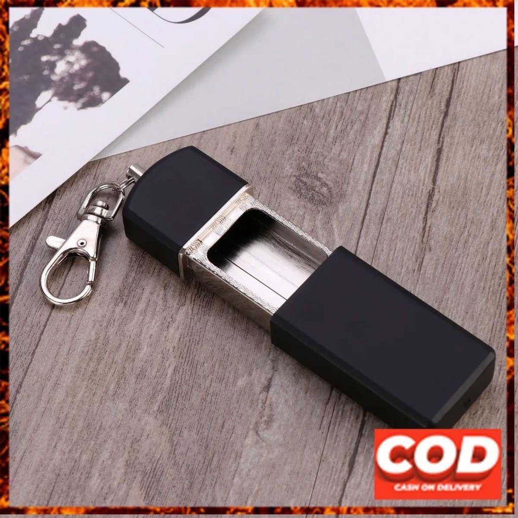 Jual Asbak Rokok Portable Ashtray Stainless Steel with Keychain - YH ...