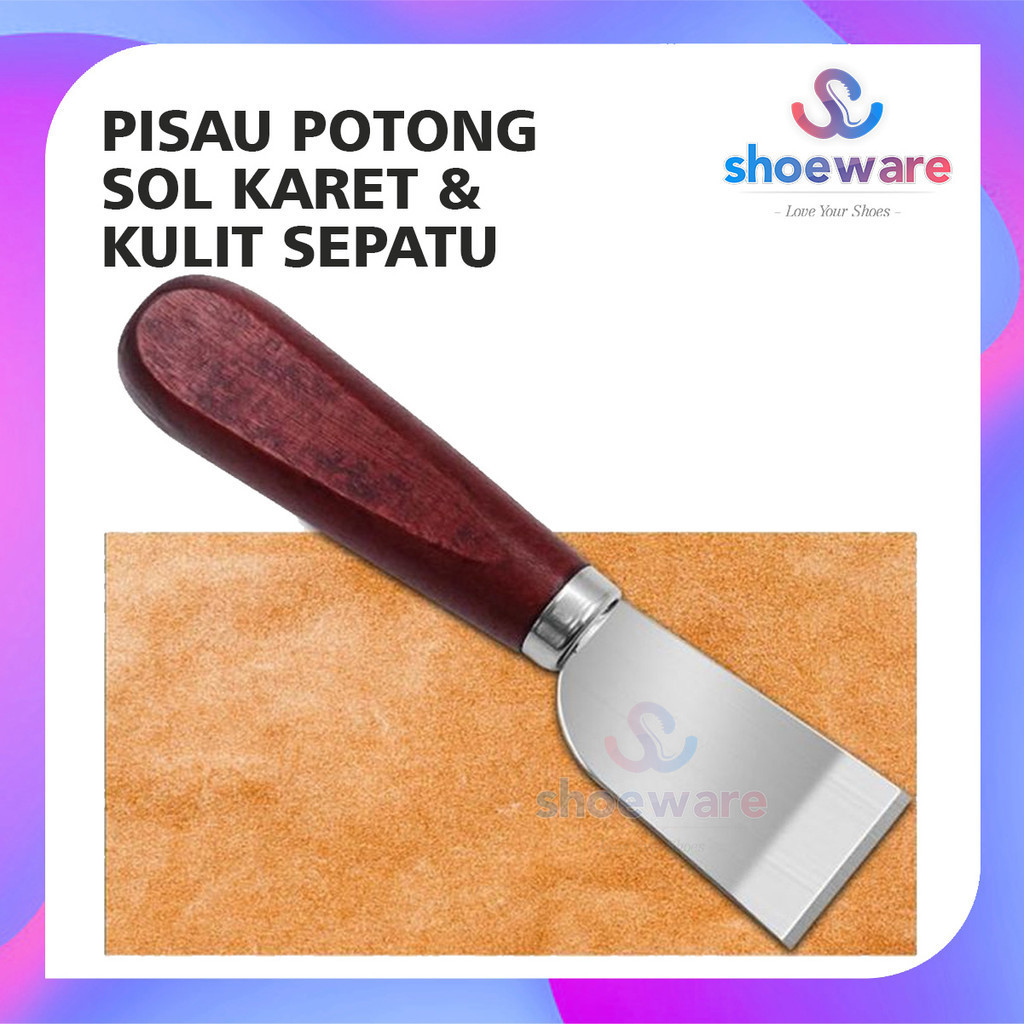 Jual Pisau Potong Kulit dan Sol Karet Sepatu – Leather Skiving Knife ...