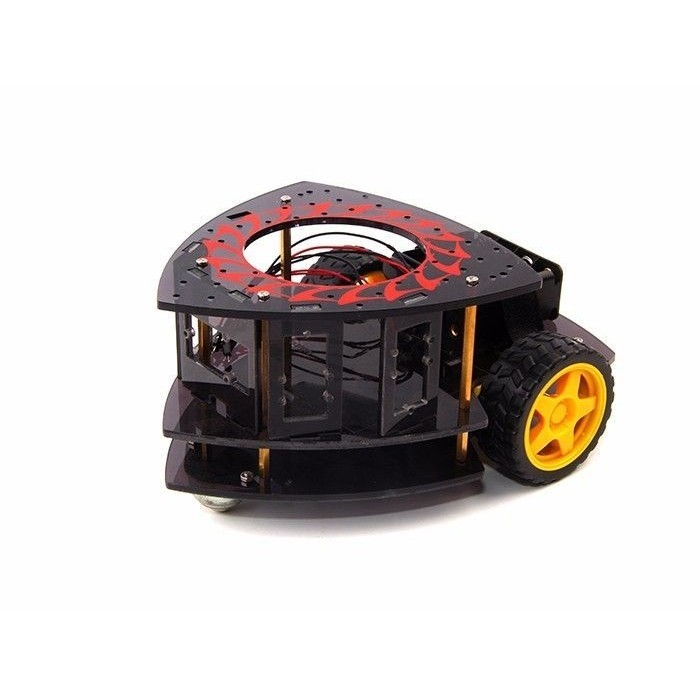 Jual SYS27 Tricycle Bot DIY Smart Car Chassis Wheeled Microcontroller Robot KIT | Shopee Indonesia
