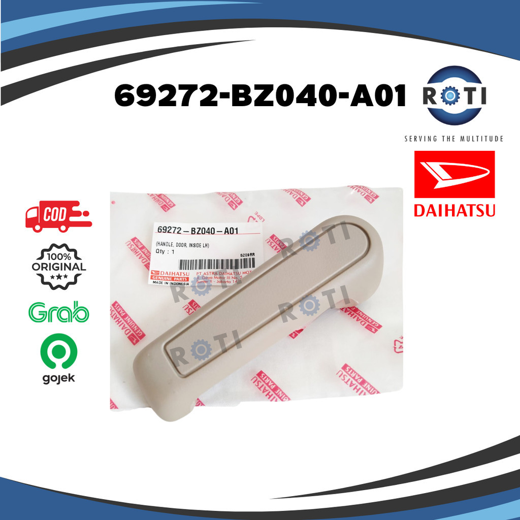 Jual DAIHATSU 69272-BZ040-A01 HANDLE DALAM PINTU GRAN MAX GENUINE ...