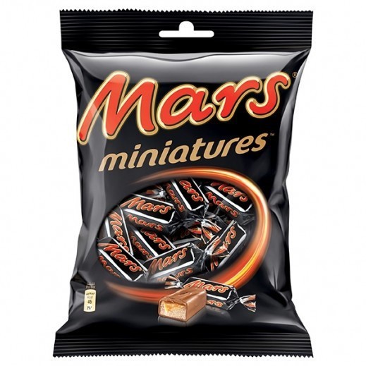 Jual Coklat MARS Miniatures 150gram isi 15pcs asal Eropa | Shopee Indonesia