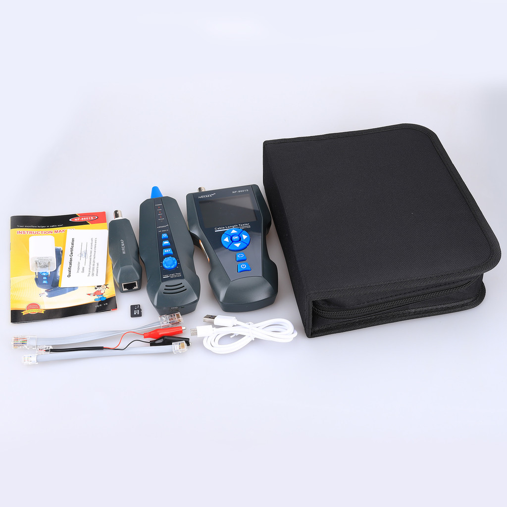 Jual NF-8601S Network Cable Tester Multifunction TDR Length With PoE ...