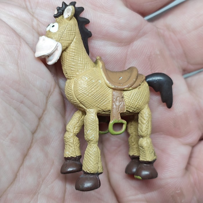 Jual BDD Mini Figure Toy Story Buddy Fig Woody Bullseye Horse Kuda ...