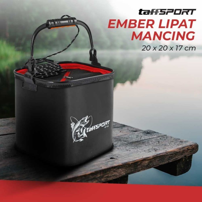 Jual TaffSPORT Tas Ember Lipat Mancing Kotak Tempat Umpan Ikan Box ...
