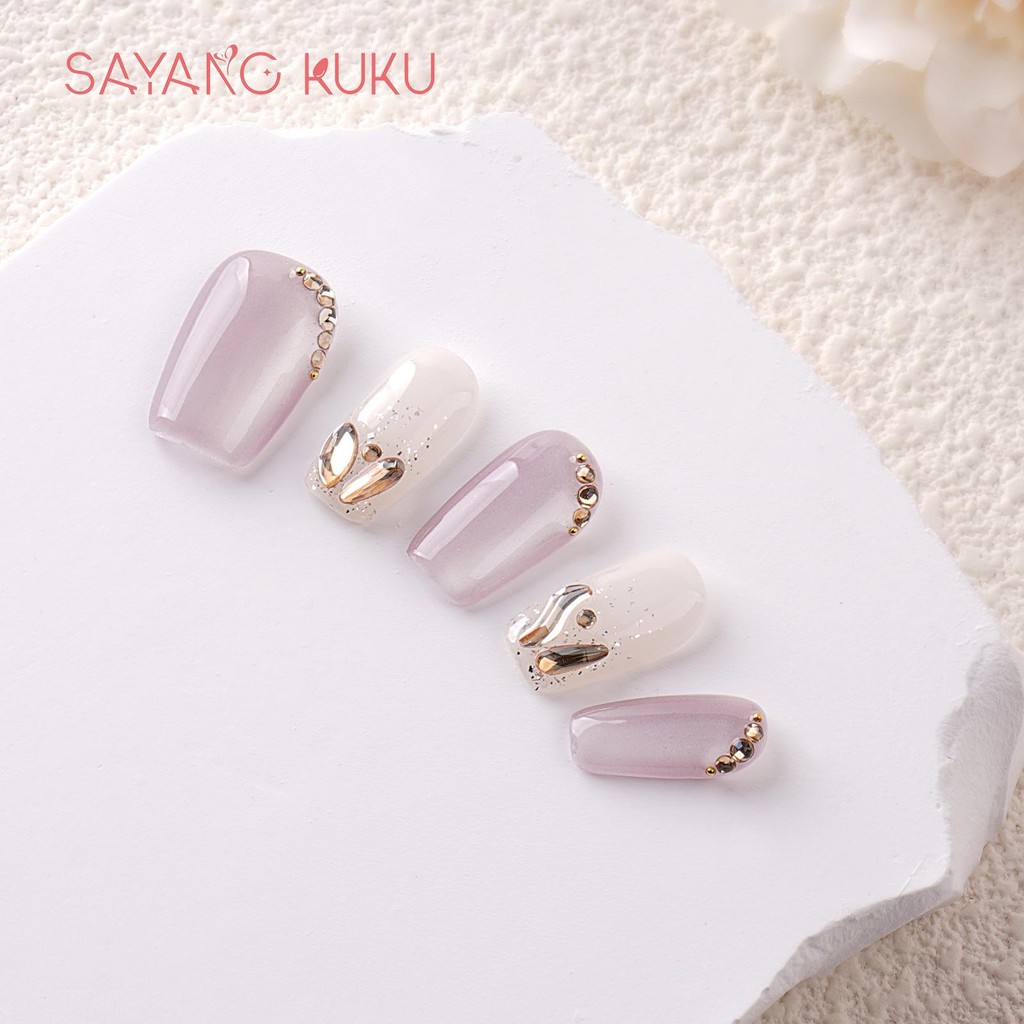 Jual [Beli 3 dapat 7] Sayang Kuku x Miniso Handmade Kuku Palsu Dual ...