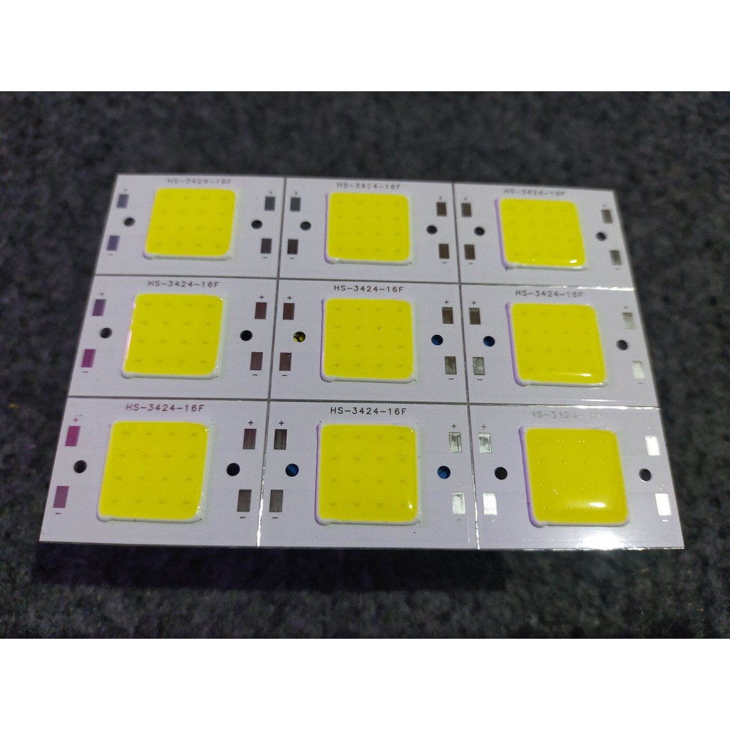 Jual LED COB HS-3424 Kotak Mini Putih 16 Titik DIY Led Senter | Shopee ...