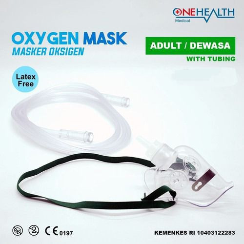 Jual Masker Oksigen Onehealth Simple Oxygen Mask Onehealth Sungkup ...