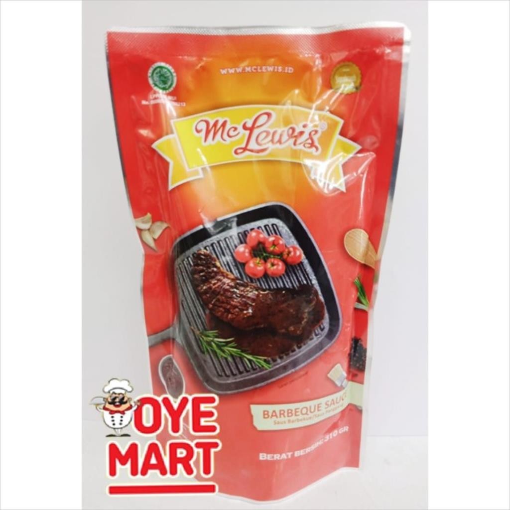 Jual MCLEWIS BARBEQUE SAUCE 310GR / SAUS BBQ MC LEWIS | Shopee Indonesia