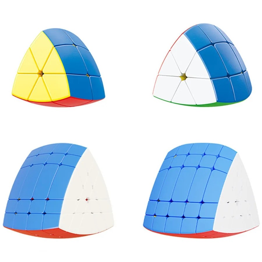 Jual Five Axis 2 3 4 5 layers Cube 3x3 Magic Speed Cube Stickerless Professional Pentahedron ...