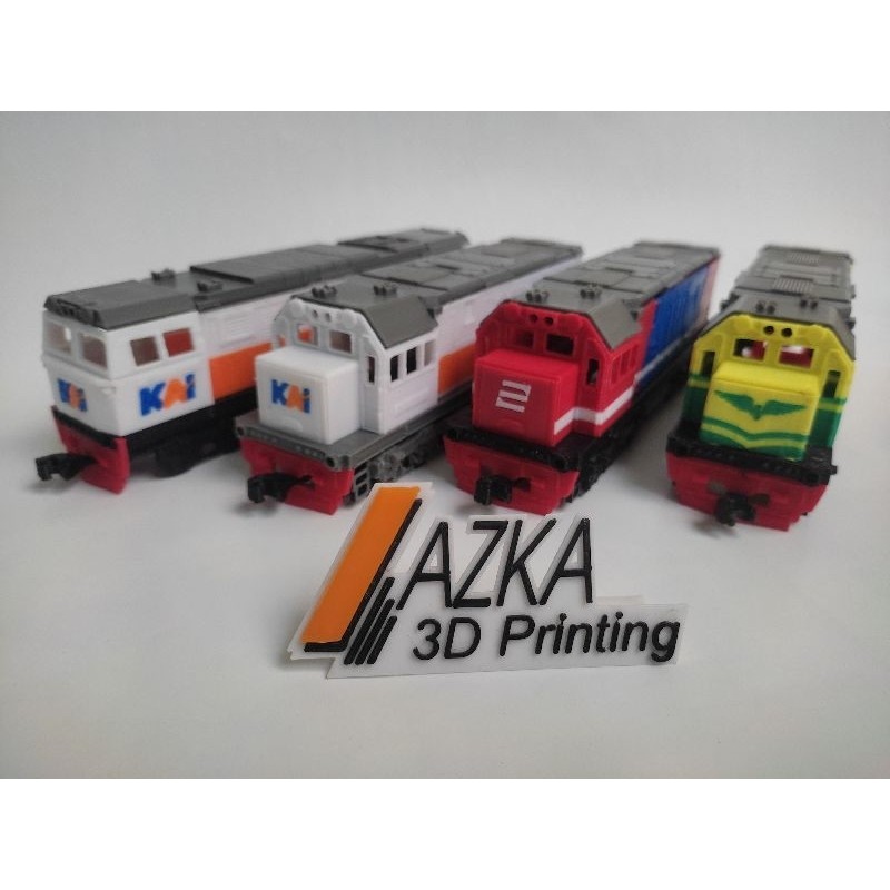 Jual CN46YK Cover Untuk Lokomotif Railking model Kereta Api Indonesia - 3D Print Casing - PRE ...
