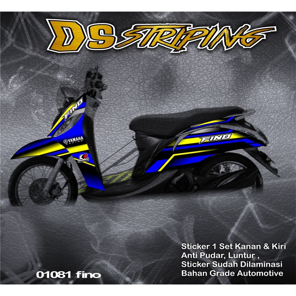 Jual 01081 stiker striping FINO ist variasi grafik simpel joss | Shopee ...