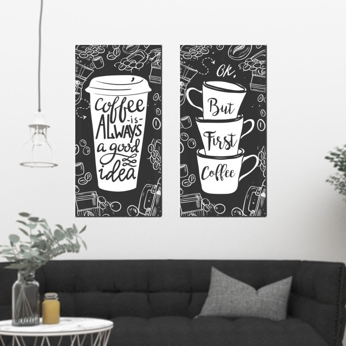 Jual dekorasi dinding resto dekorasi poster coffee kantor cafe toko ...