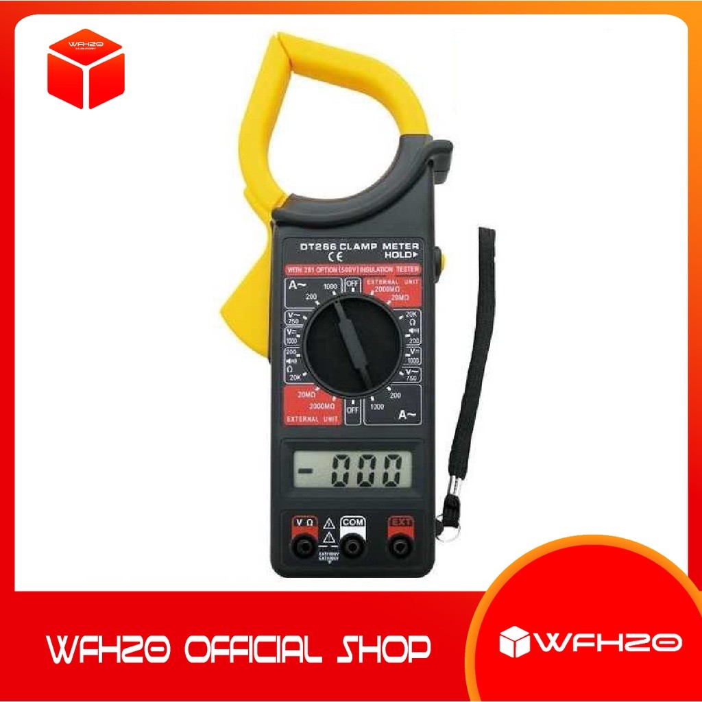 Jual Digital Clamp Multimeter Tang Ampere Digital Avometer Include ...