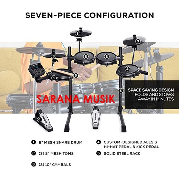 Jual Drum Elektrik Alesis TURBO MESH KIT Electric Drum Set Aleies Turbo ... Jual Drum Elektrik Alesis TURBO MESH KIT Electric Drum Set Aleies Turbo ...