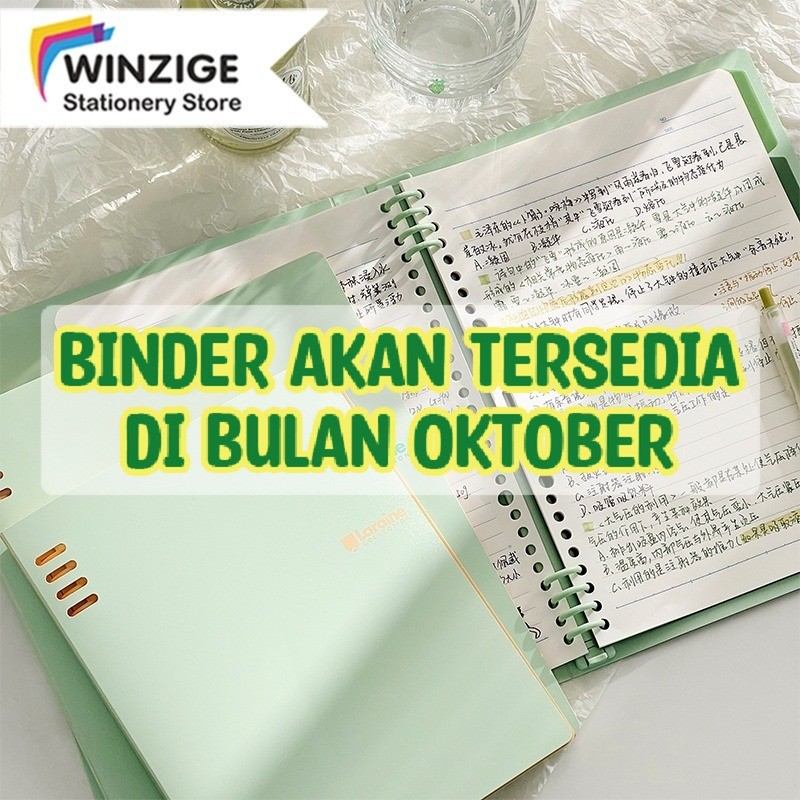 Jual Winzige Buku Binder A5 B5 Buku Lucu Lose Leaf Notebook Aesthetic ...