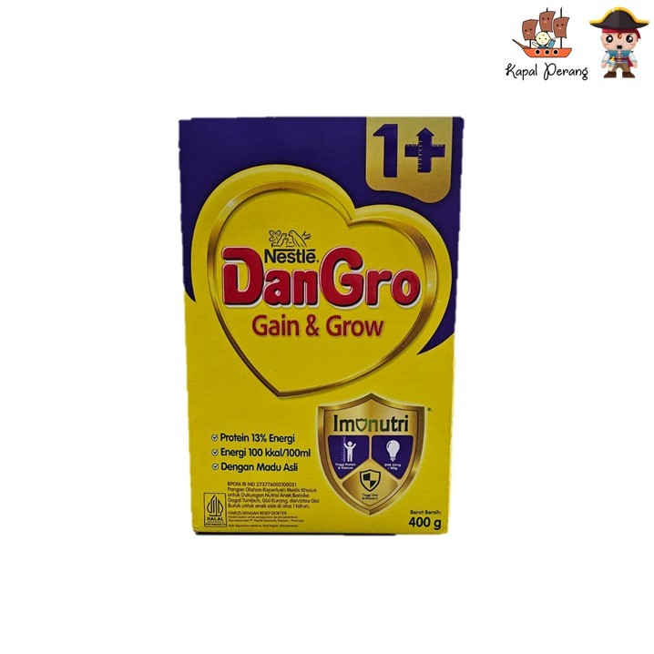 Jual Nestle Dangro Gain & Grow 1+ 400gram | Shopee Indonesia