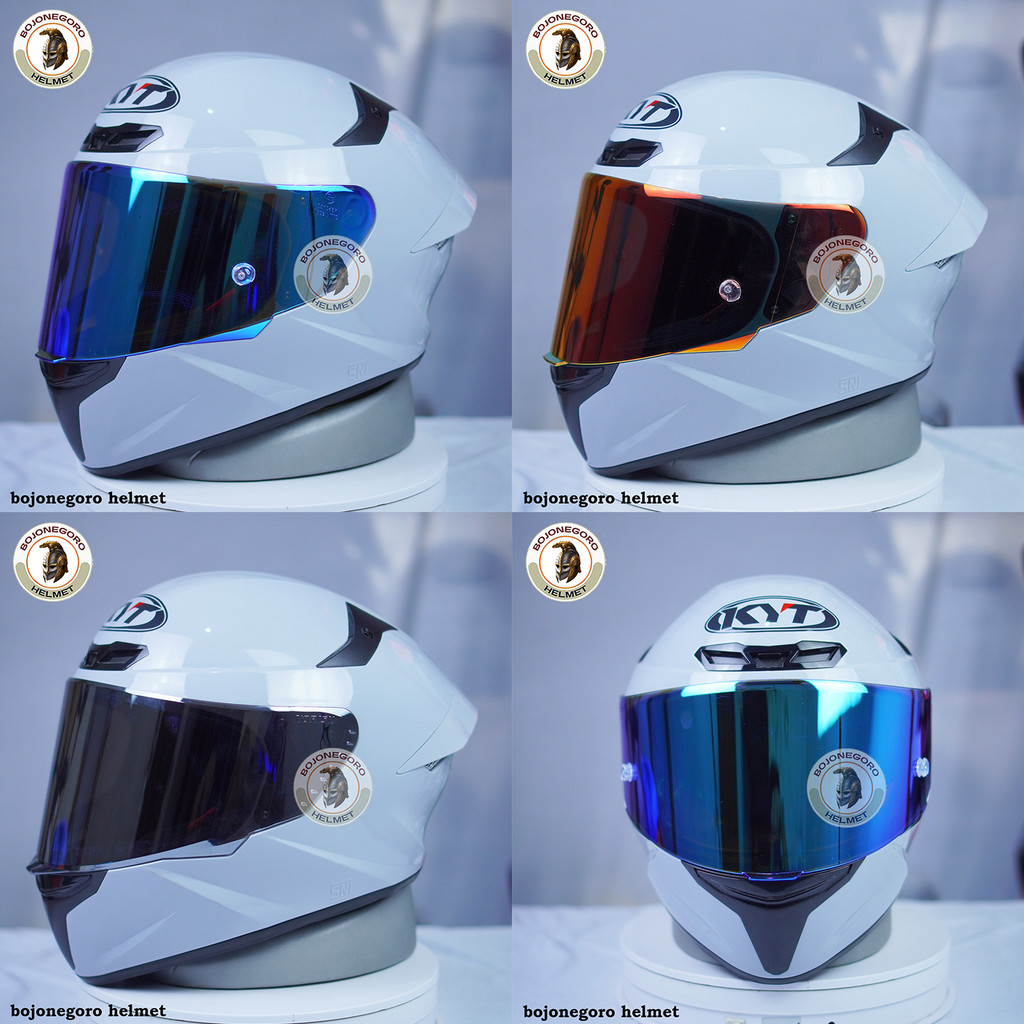 Jual HELM KYT TT COURSE ORIGINAL DOT SNI PAKET VISOR IRIDIUM KYT TTC ...