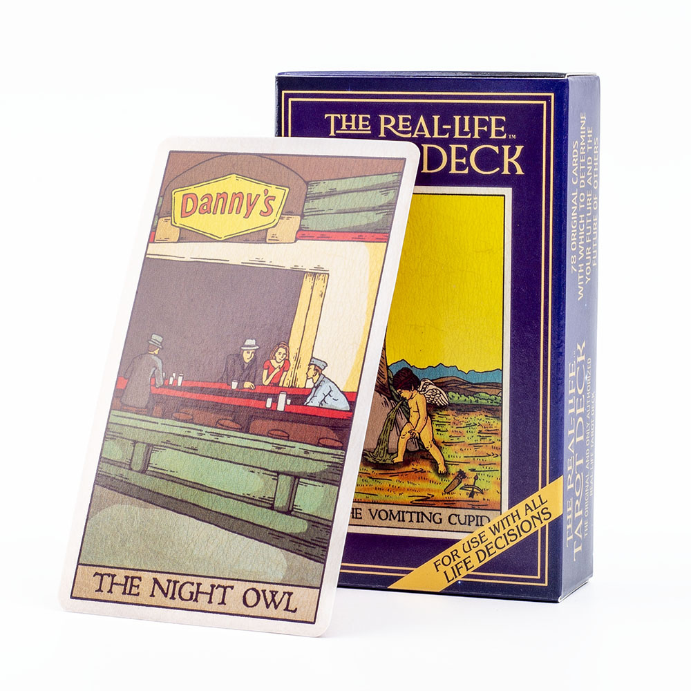 Jual The Real Life Tarot Deck Fate Divination Tarot Cards ...