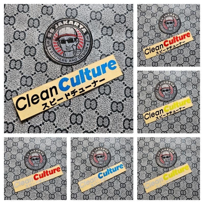 Jual Stiker Sticker Clean Culture Cutting | Shopee Indonesia