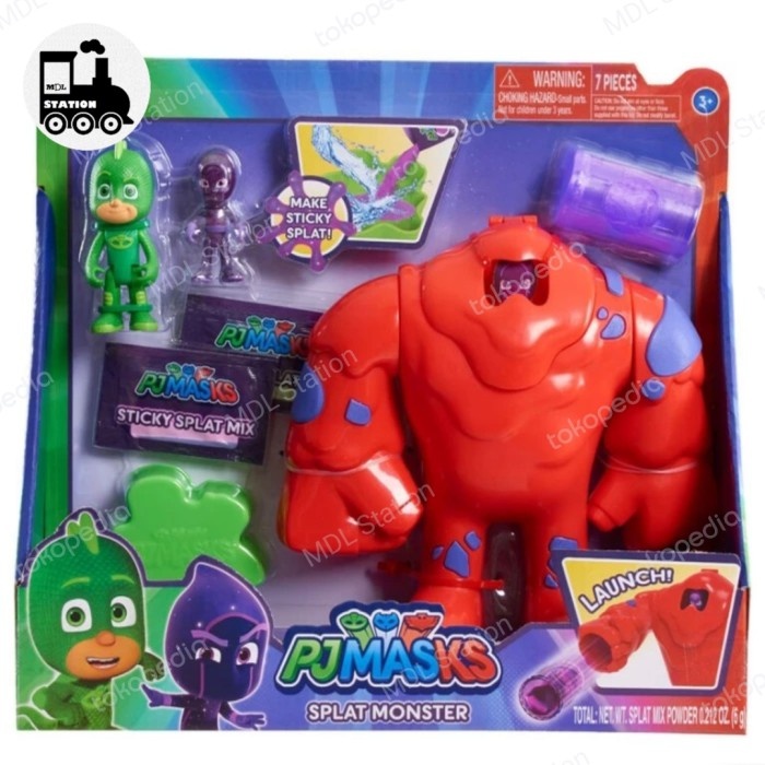 Jual NO99 PJMask - Splat Monster and Gekko Set | Shopee Indonesia