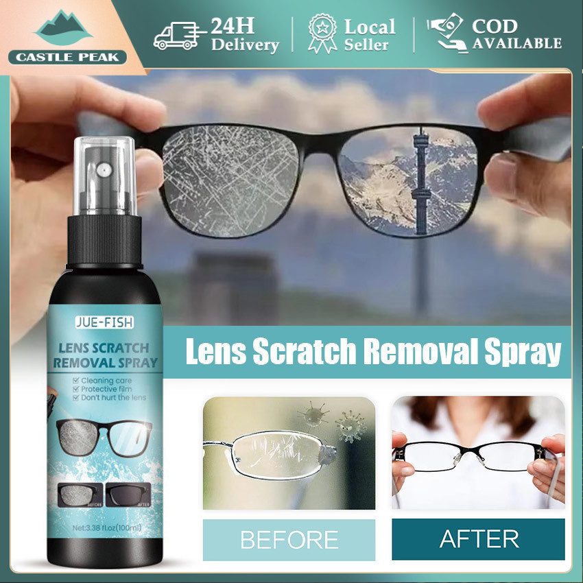 Jual Lens Scratch Removal Spray / repair lens Cairan Pembersih Kacamata ...