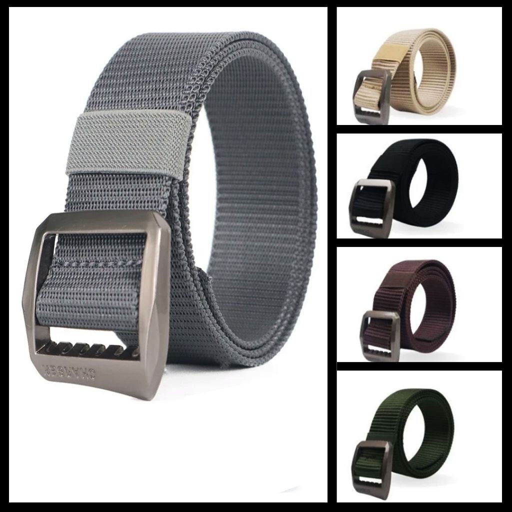 Jual Ikat Pinggang 511 Tactical Army Pria Sabuk Kanvas Gesper Metal Buckle | Shopee Indonesia