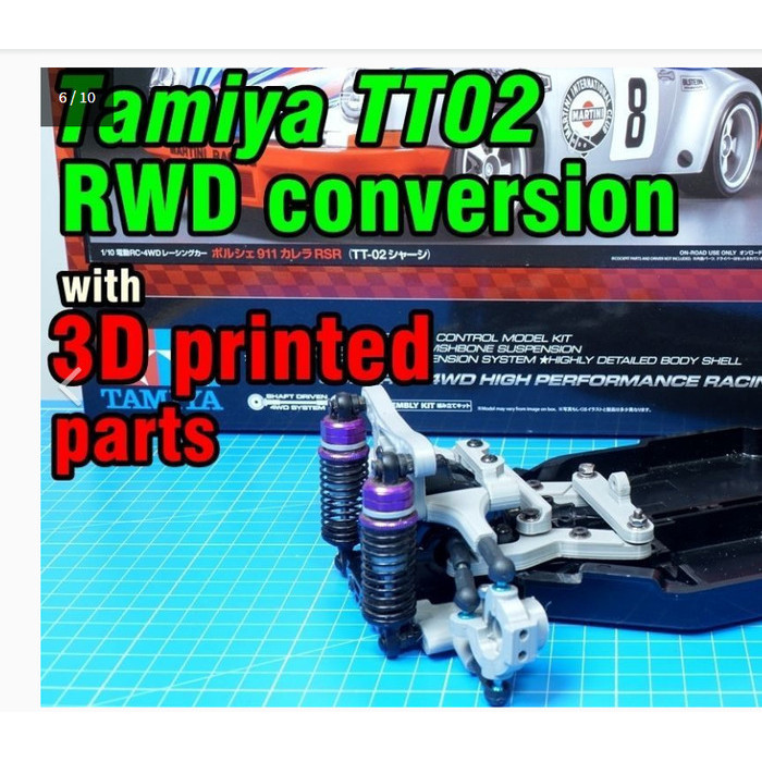 Jual Tamiya TT02 RWD drift car conversion kit | Shopee Indonesia