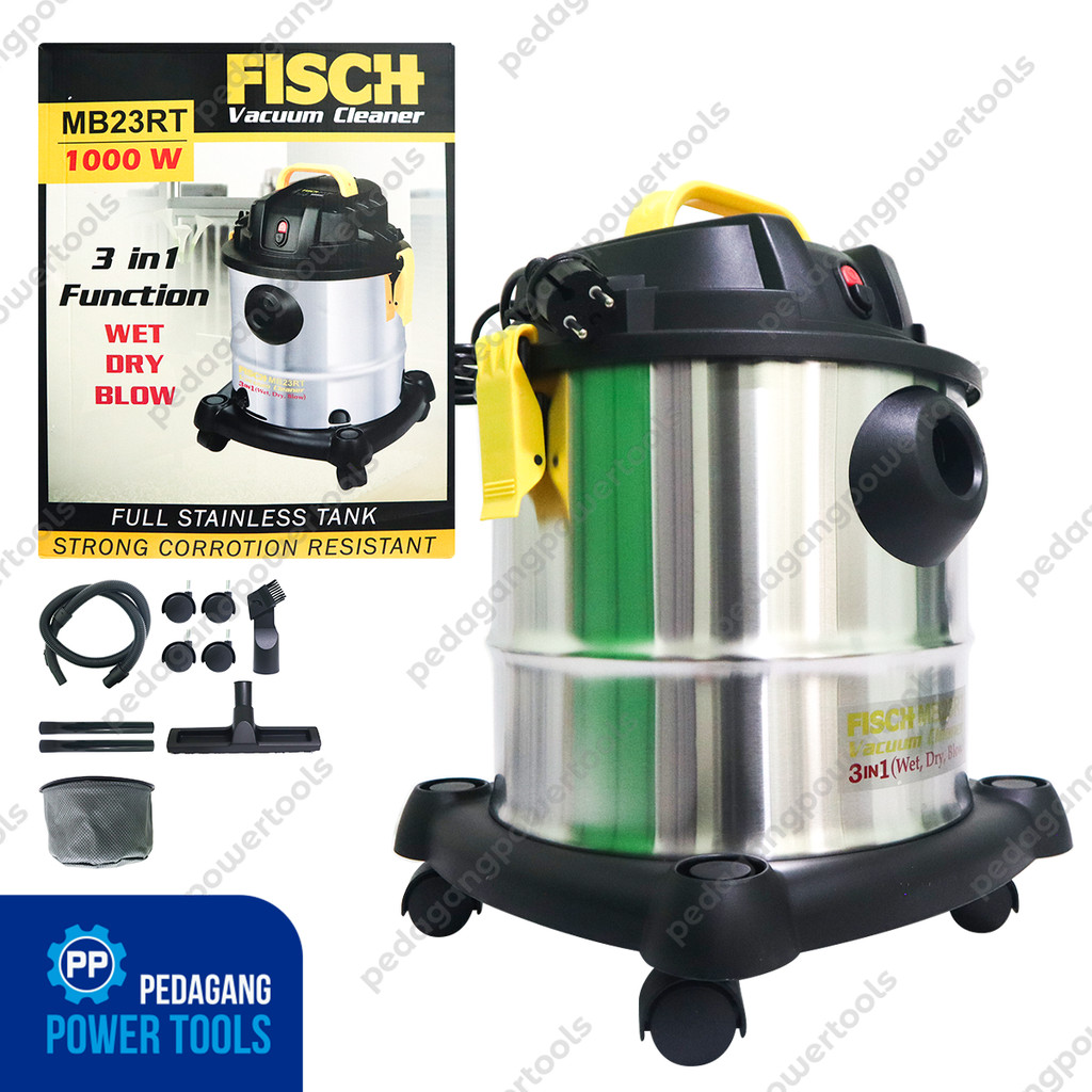 Jual FISCH MB23RT Mesin Vacuum Cleaner 20 Liter Alat Sedot Debu Basah ...