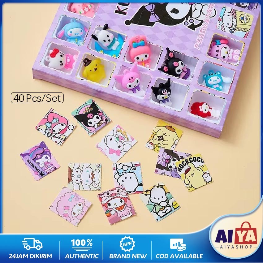 Jual 40 In 1 Mystery Box Sanrio Surprise Misteri Box Random Anime ...