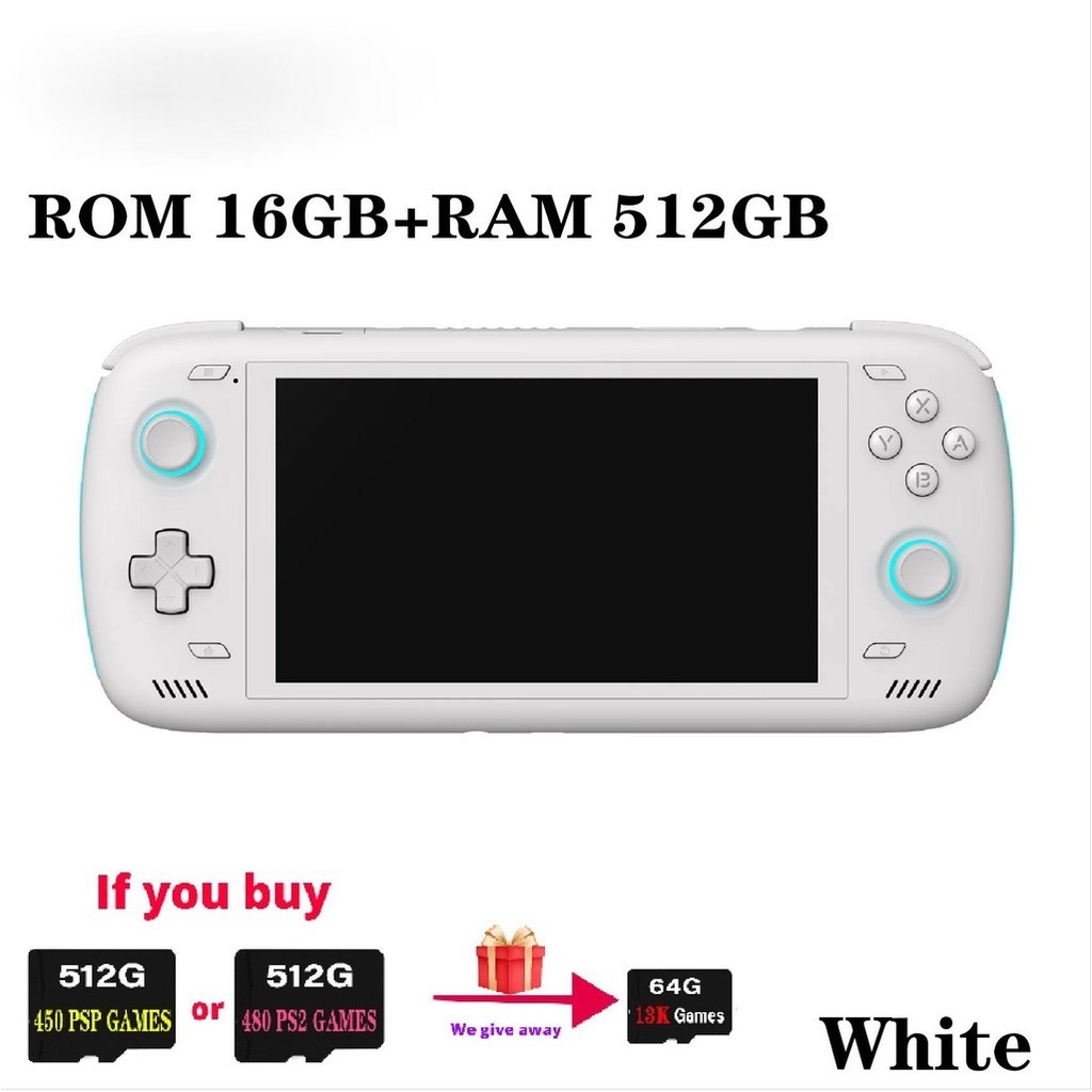 Jual Handheld Game Console 16G+512G Android13 512G Bluetooth Portable ...