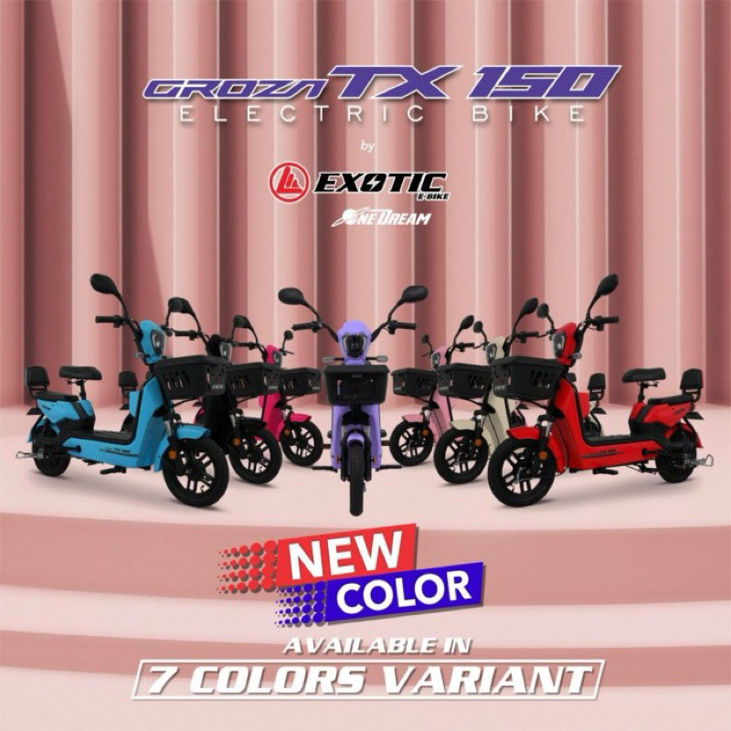 Jual Sepeda Listrik Elektrik E-bike Electric Bike Exotic Groza TX150 ...
