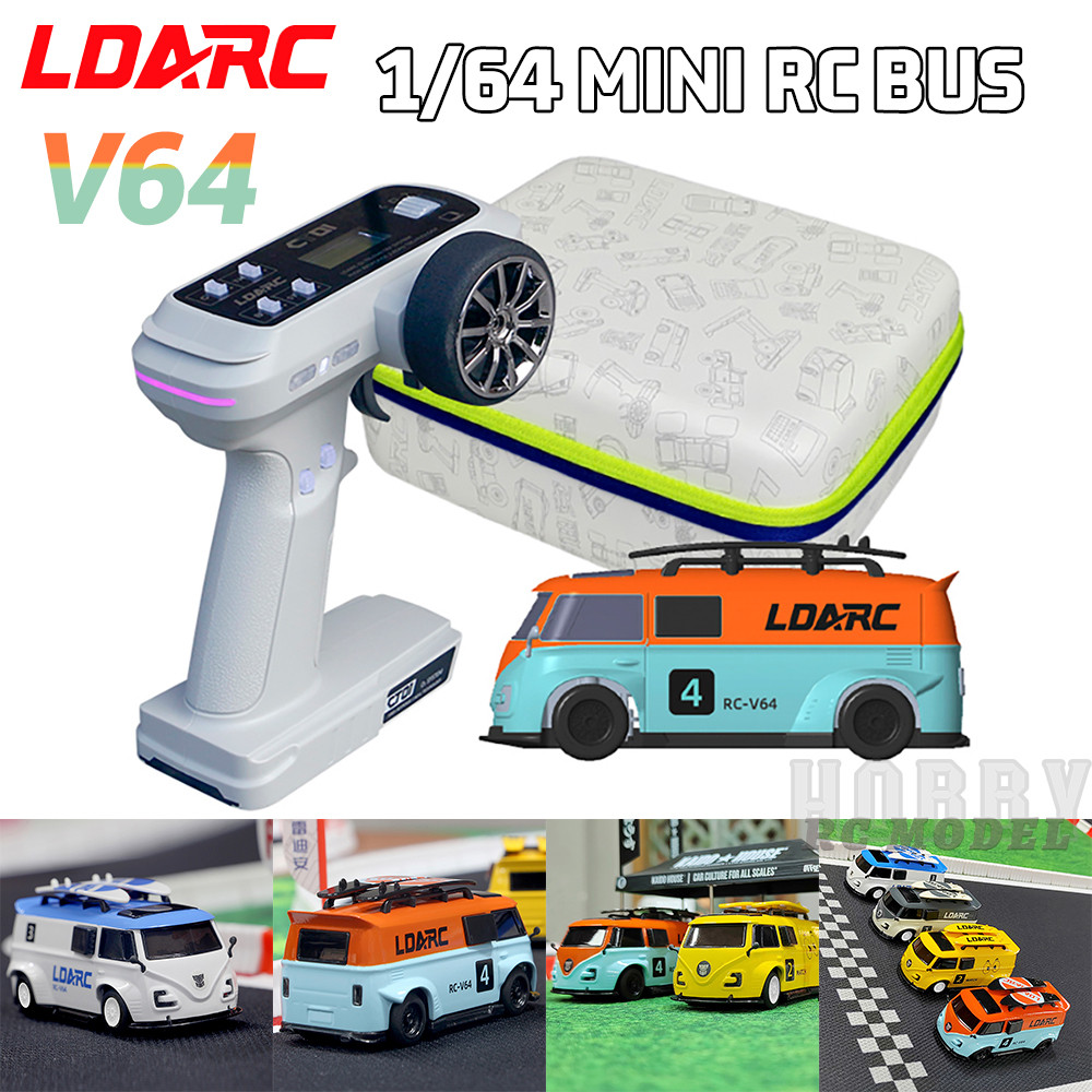 Jual LDARC V64 1/64 MINI RC Simulated Electric Remote Control Model Car ...